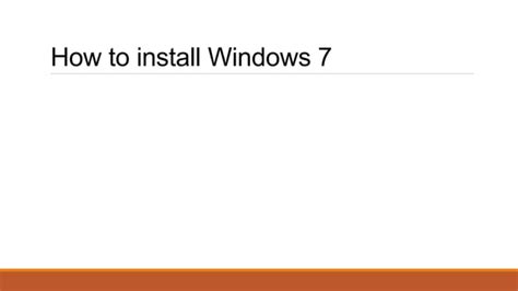 Installing Operating System Pptx