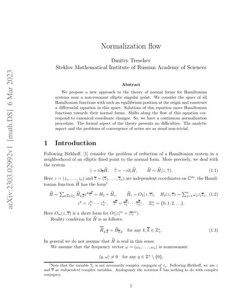 Pdf Normalization Flow Pdf Normalization Flow