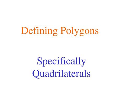 ppt defining polygons powerpoint presentation free download id 2525566