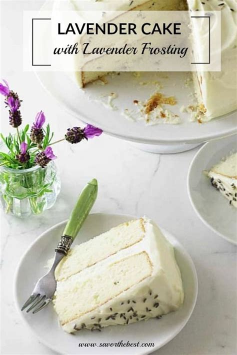 Lavender Cake With Lavender Cream Cheese Icing Recipe In 2024