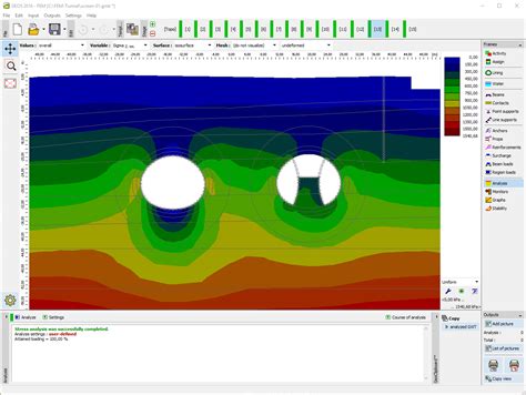 Fem Tunnel Geotechnical Software Geo5