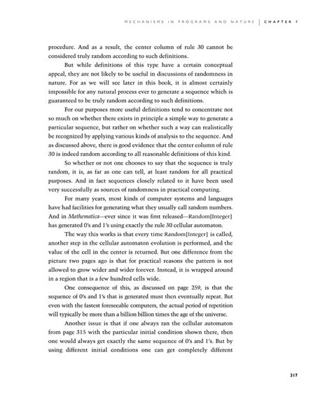 The Intrinsic Generation Of Randomness A New Kind Of Science Online