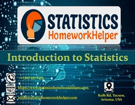 Statistics Homework Helper Pdf