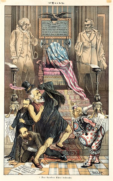 Bernhard Gillam Cartoon From Puck 1880 1889 Lacma Collections