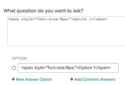 HTML Formatting And Links In Answer Options Alchemer Help