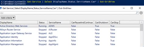 Using Out Gridview To View And Select Table Data In Powershell