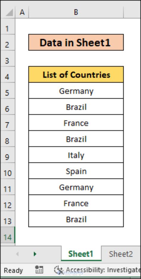 How To Use Countif Function Across Multiple Sheets In Excel