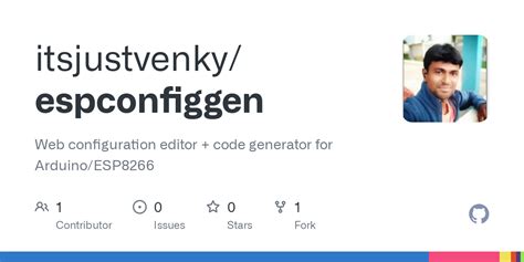 Github Itsjustvenkyespconfiggen Web Configuration Editor Code Generator For Arduinoesp8266