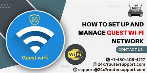 how to set up and manage guest wi fi network 24x7 router support medium