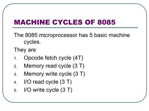 Timingdiagramof8085pptx Programming Languages Computing
