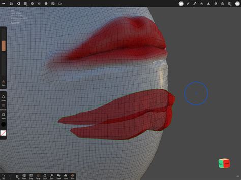 Rotating And Moving Mesh With Finger While Drawing And Preventing Self Intersections In A Mesh