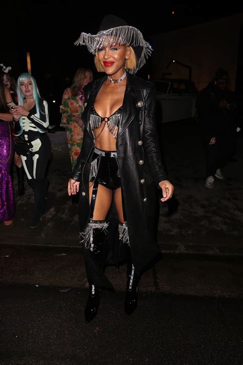 Meagan Good Carnevil Halloween Party In Bel Air 10302021 • Celebmafia