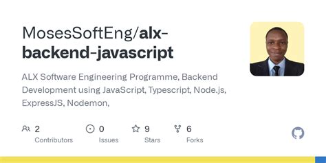 Github Mosessofteng Alx Backend Javascript Alx Software Engineering Programme Backend