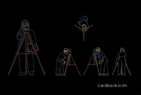Surveyor Dwg Cad Block In Plan And Elevation Icadblock Surveyor Dwg Cad Block In Plan And Elevation Icadblock