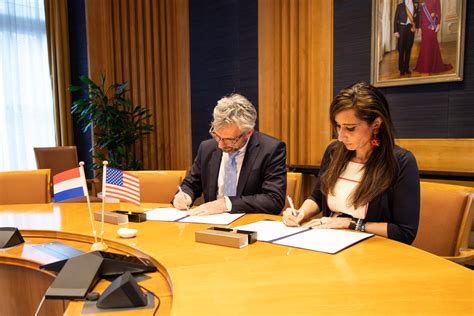 The United States And The Netherlands Sign Joint Statement To Enhance Cooperation On Quantum