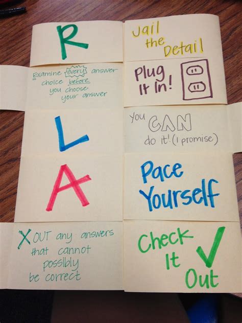 Math Test Taking Strategies For Third Grade