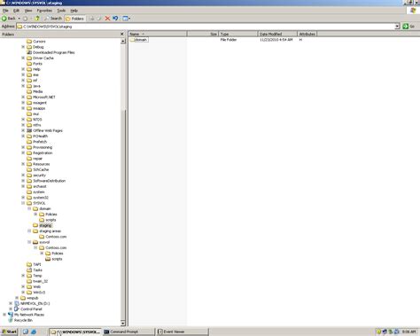 AD Shot Gyan How To Recreate SYSVOL Structure