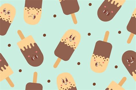 Premium Vector Waffle Background Ice Cream Cone Texture Sweet Dessert Wafer Pattern Space For
