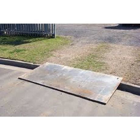 Metal Road Crossing Plate 24m X 12m X12mm Target Plant