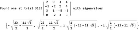 Linear Algebra Generate Real Random Matrix With Some Pure Imaginary