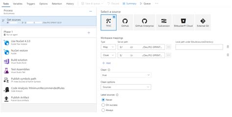 Definições De Build Continuous Integration Devops