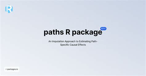 Paths R Package Documentation R Packages