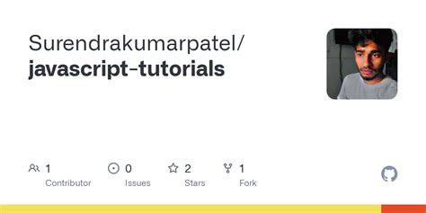Github Surendrakumarpateljavascript Tutorials