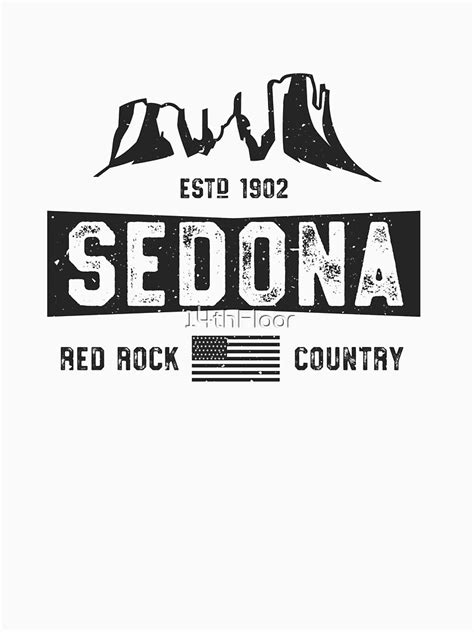 Sedona Arizona Hiking Shirt T Red Rock Country Est 1902 T Shirt