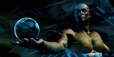 Data Virtualization Networking Trading Statistics Photo Background And