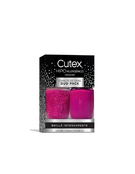 Esmaltes Cutex Duo Rock Fucsia 004