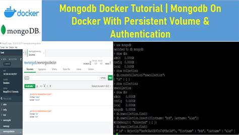 Mongodb Docker Tutorial Mongodb On Docker With Persistent Volume