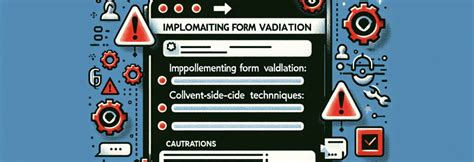 Implementing Form Validation Client Side Techniques Web Crafting Code