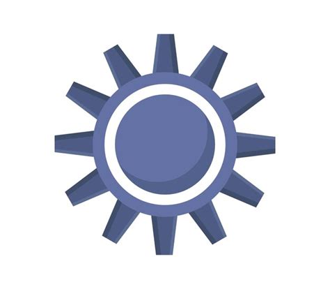 배경에 기어 프리미엄 벡터