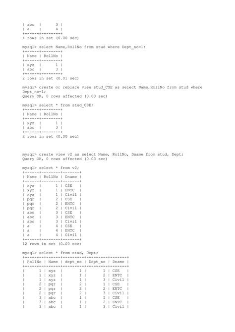Design And Develop Sql Ddl Statements Which Demonstrate The Use Of Sql