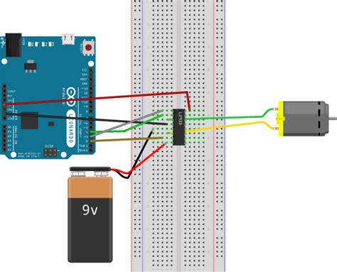 Activite Arduino Contrôler Un Moteur à Courant Continu Avec Une Carte