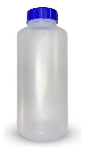 Frasco Reagente Plástico Pp Boca Larga 1000ml Tampa Azul Mercadolivre