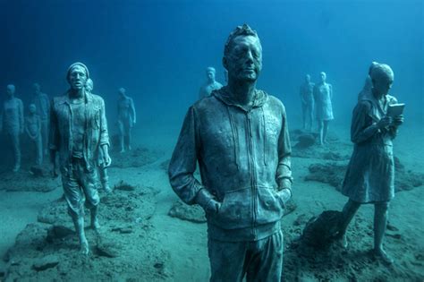 Breathtaking Underwater Museum Turns Ocean Floor Into Art Gallery And