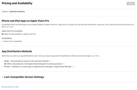 管理 App 在 App Store 上的销售范围 管理 App 的销售范围 App Store Connect 帮助