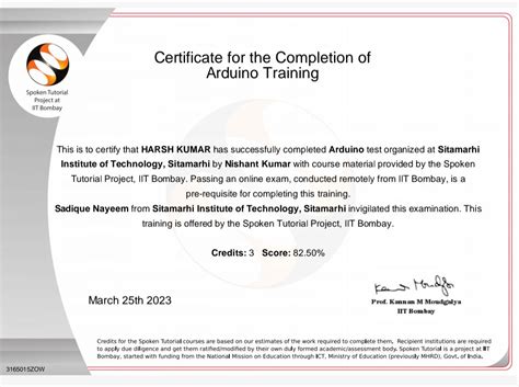 Harsh Kumar Jha On Linkedin Arduino Arduino Iitbombay Testcompleted