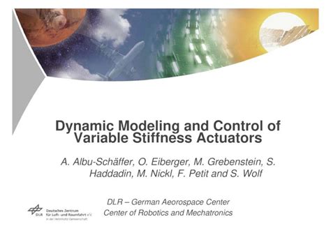 Pdf Dynamic Modeling And Control Of Variable Stiffness Actuators Dokumen Tips