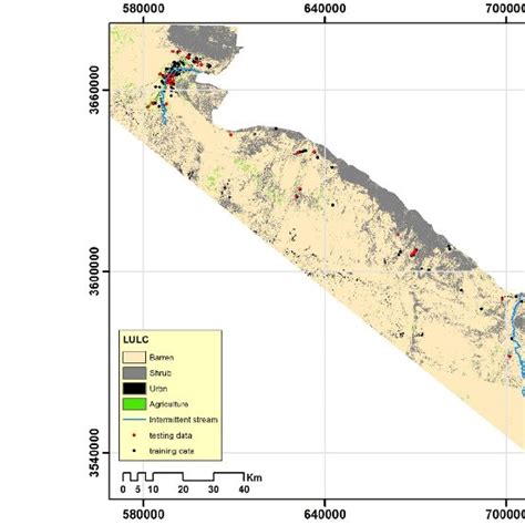 Raster Map Of Soil Infiltration Rates Download Scientific Diagram