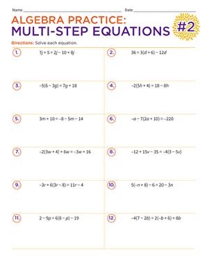 Algebra Problems And Answers