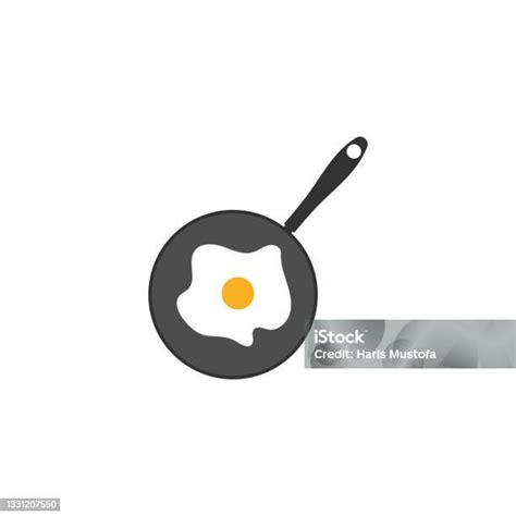 프라이팬 아이콘 디자인 템플릿 벡터 격리 일러스트레이션 강철에 대한 스톡 벡터 아트 및 기타 이미지 강철 금속 디자인