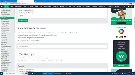 Html Language Tutorial No 01 Youtube