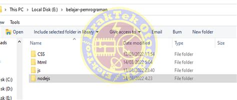 belajar nodejs 2 cara menggunakan node js
