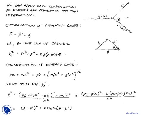 energy and momentum part 2 advanced quantum physics sloved assignment