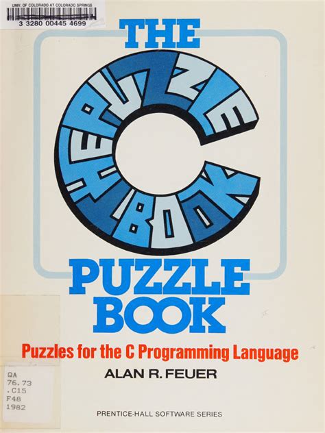 Prentice Hall The C Puzzle Book 1982 Scan Darkcrown Pdf Scope Computer Science