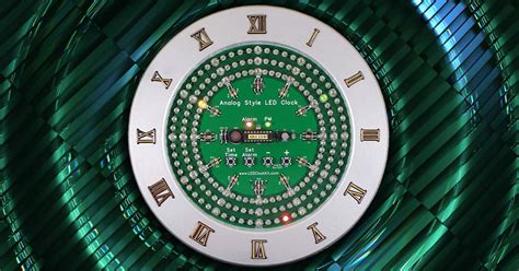 Digital Led Wall Clock Circuit Diagram