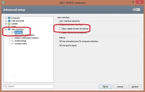 Micro Center How To Disable The Startup Splash Screen In Eset Version 8