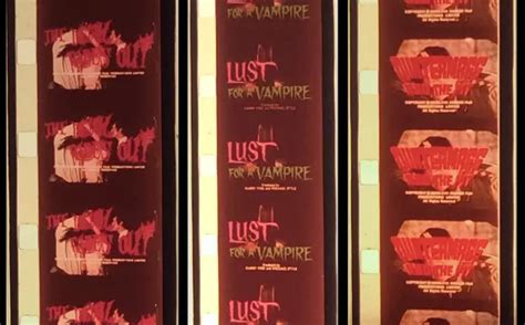 Super 8mm Film Hammer Horror Film Trailer Reel Colour Sound 150